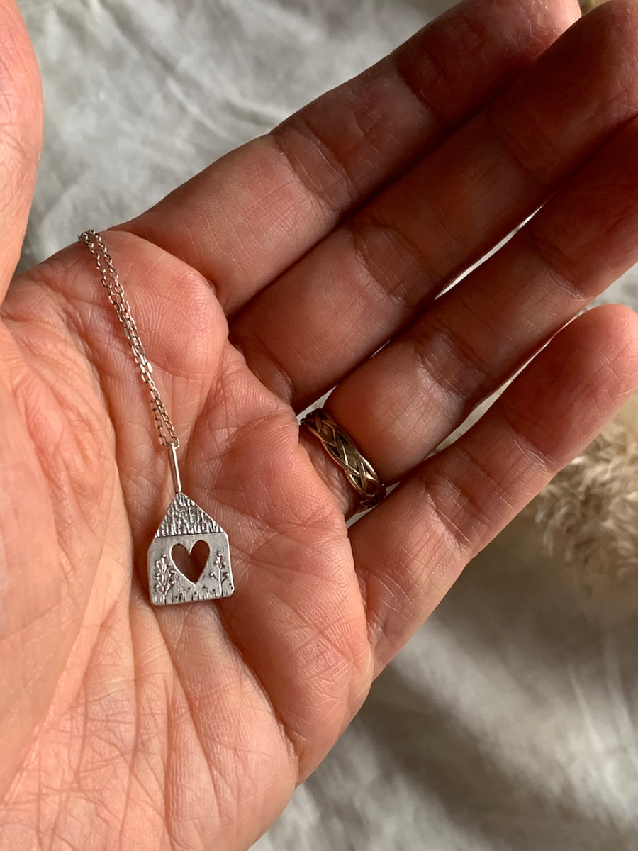 Heart at Home Necklace -S- – Dancing Leaf Design
